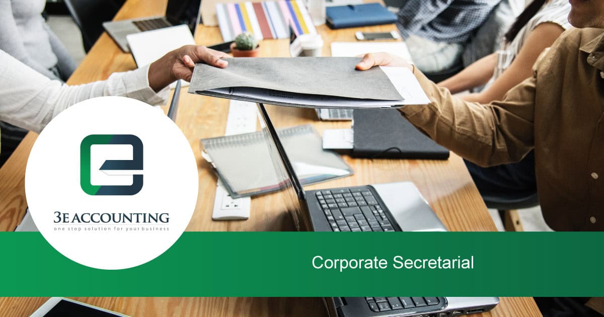 Corporate Secretarial Services in Hong Kong - 3E Accounting Limited