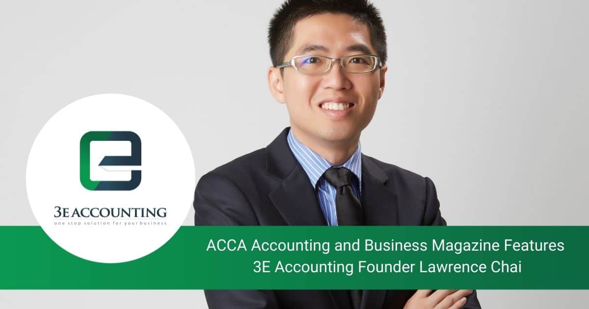 ACCA Accounting and Business Magazine Spotlights 3E Founder